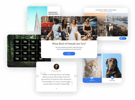 Create interactive content in minutes. Free. | Interacty